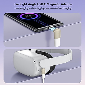 SHEEAST USB C Magnetic Adapter 90 Degree 2Pack 40Gbps Magnetic USB C Adapter with USB4 8K 60Hz 140w Fast Charging for MacBook Pro and Most USB Type C Devices