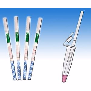 Green Piece® Home Instant Test for Glyphosate (5 Tests) Easy to Use Strips Fast and Accurate Home Water Test Kit for Water and Food (Corn, Wheat, Beer, Honey, Cereals, Whole Oats, Soybeans, Soil etc.)