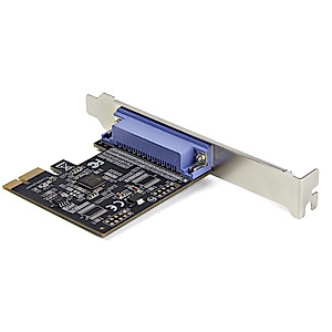 StarTech.com 1-Port Parallel PCIe Card - PCI Express DB25 LPT Printer Card