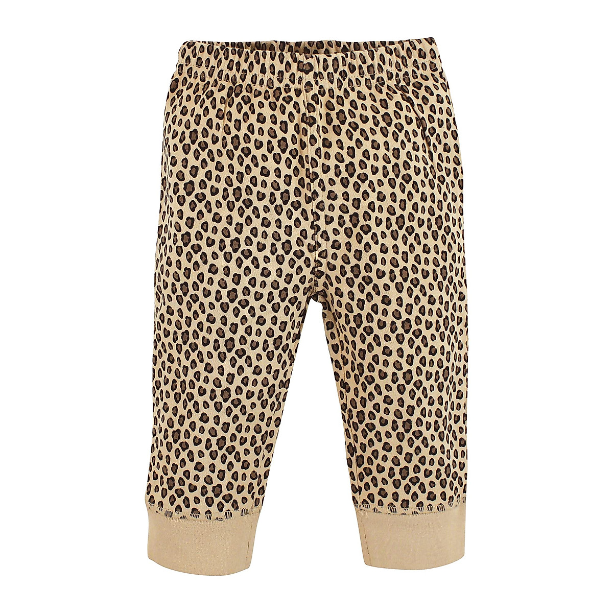 Hudson Baby Unisex Baby Cotton Pants and Leggings, Gold Heart Plaid, 2 Toddler