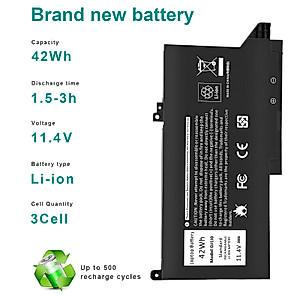 Fancy Buying DJ1J0 Laptop Battery for Dell Latitude 12 7280 7290 E7280 E7290 13 7380 7390 E7380 E7390 14 7480 7490 E7480 E7490 Series P28S P28S001 451-BBZL C27RW PGFX4 ONFOH DJ1JO K8X0T KHY0C