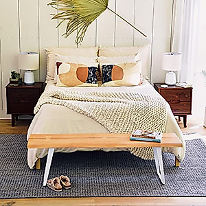 Main + Mesa Abstract Print Cotton Lumbar Pillow, Multicolor