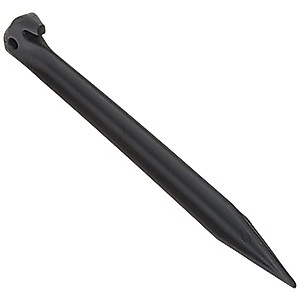 Park & Sun Sports Outdoor Volleyball Boundary Poly Cord Rope with Ground Stakes: 1/4" Wide Court Line Marker, Orange, Blue