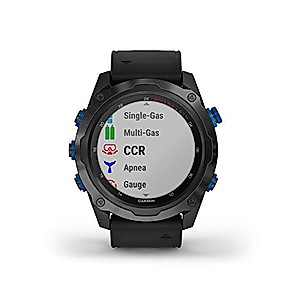 Garmin Descent Mk2i/Descent T1 Bundle, Smaller-Sized Watch-Style Dive Computer with Air Integration, Multisport Training/Smart Features, Titanium Gray with Black Band, (010-02132-03)