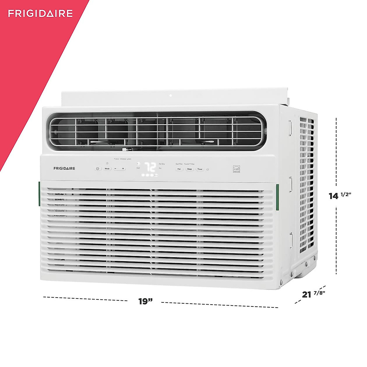 Frigidaire FHWC124WB1 Window Air Conditioner, 12000 BTU, White
