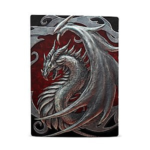 Talisman Silver Art Mix Matte Vinyl Faceplate Sticker Gaming Skin Case Cover Compatible with Sony Playstation 5 PS5 Digital Edition Console and DualSense Controller