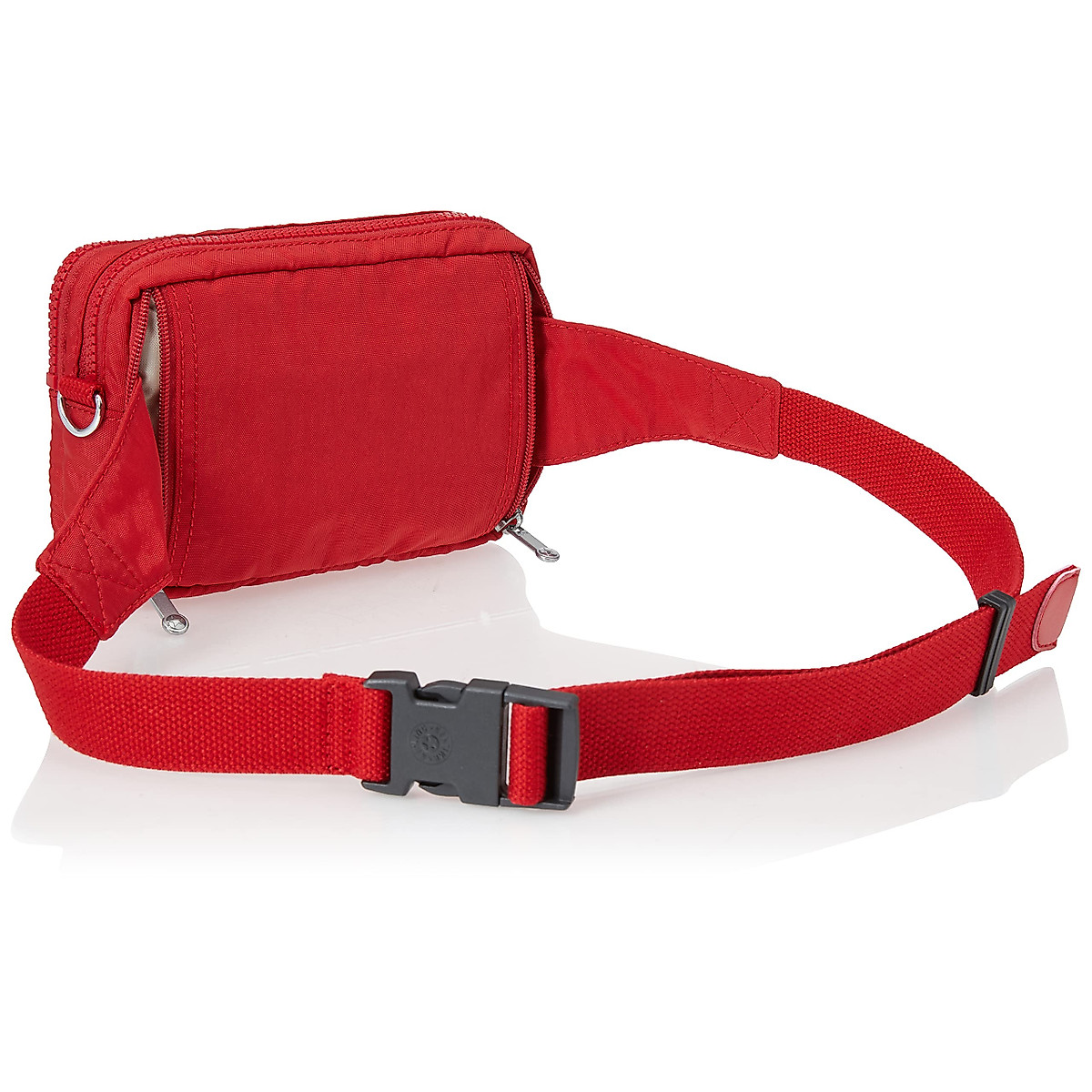 Kipling Womens Women's Merryl 2-in-1 Convertible Bag, Removable Shoulder Strap, Nylon Crossbody Bag, Cherry Tonal, 7.75 L x 5 H 3 D US