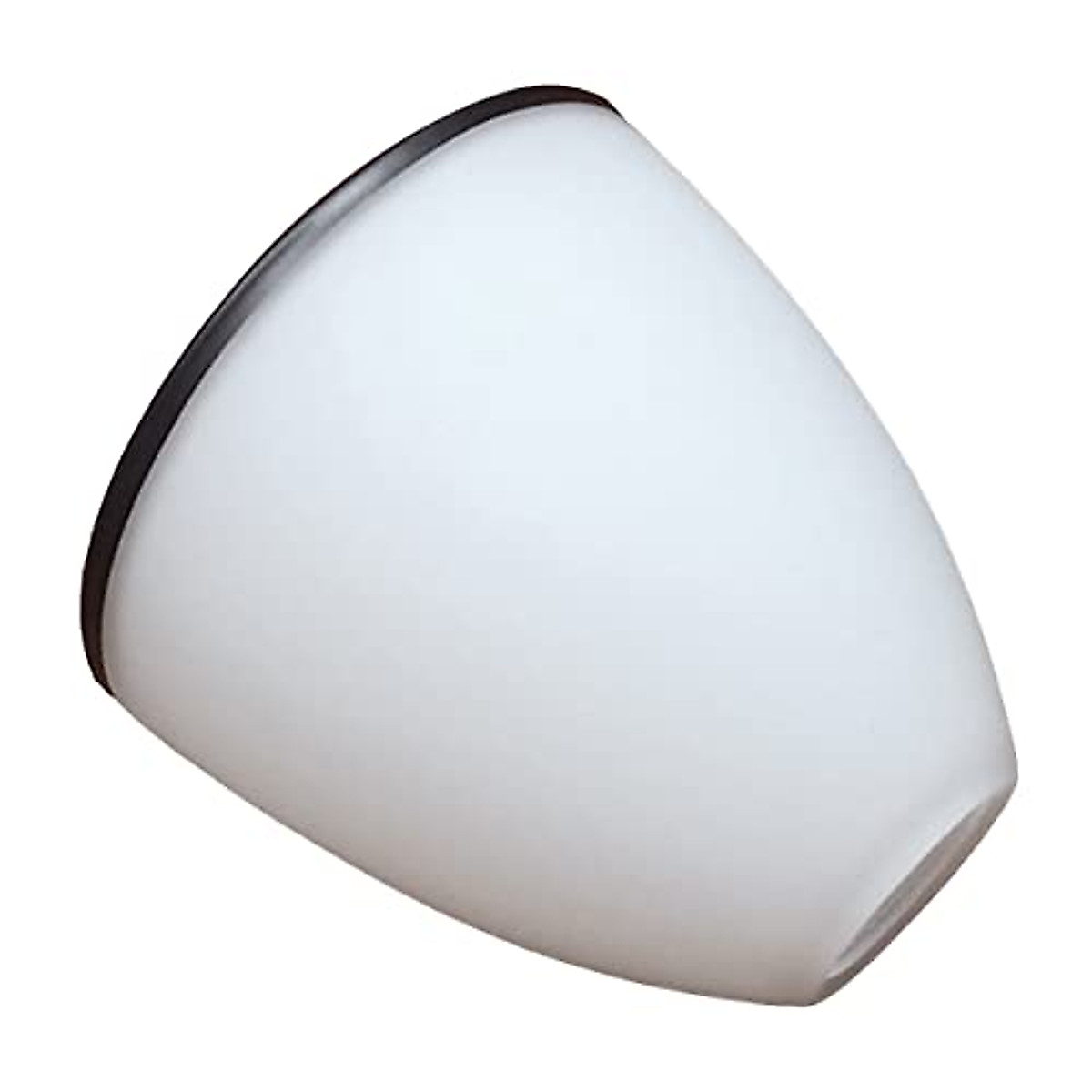 Veemoon Glass Pendant Light Glass Pendant Light Glass Shades Alabaster 2 pack glass lamp shades replacement glass shades glass light covers Glass Lamp Shade Clear Gesso Clear Gesso