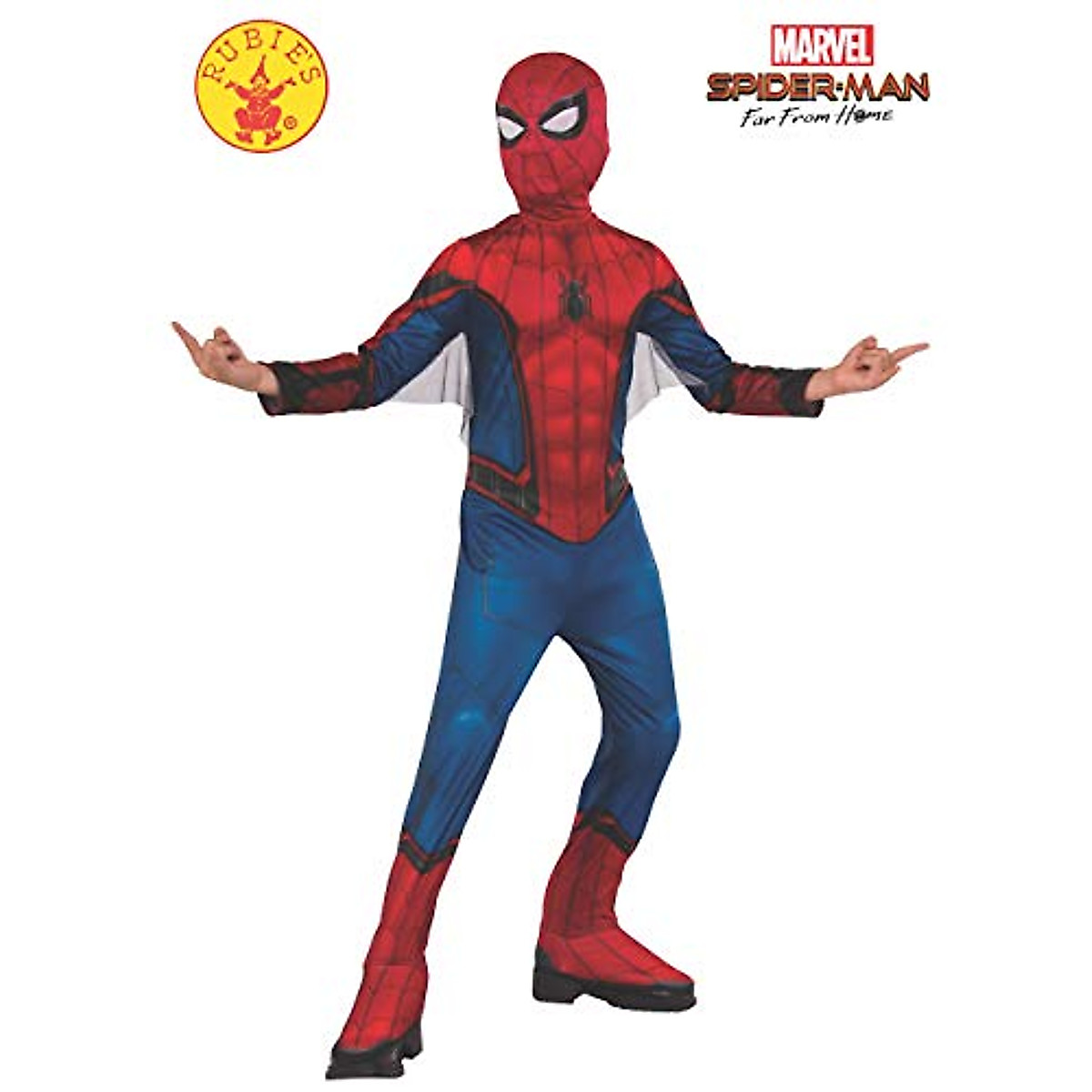 Rubie's Marvel Spider-Man Far from Home Child's Spider-Man Costume & Mask, Medium