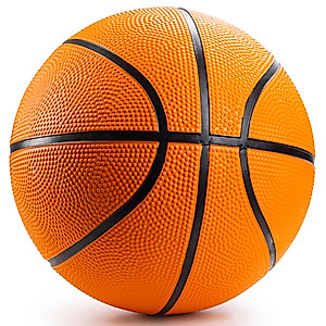 Bedwina Mini Basketball - 7 Inch, Size 3 (Pack of 4) - Mini Hoop Outdoor Set & Indoor for Small Basketball Hoops & Pool Parties - Kids Sports Party Favors