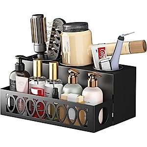KOPOGTY Bathroom Organizer Cosmetic Organizer Multifunctional Organizer Toiletries Organizer Hair dryer storage rack bracket bathroom finishing kit