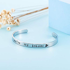 LParkin You're My Lobster Bracelet Friends Inspired Bracelets Friends Jewelry (Cuff)