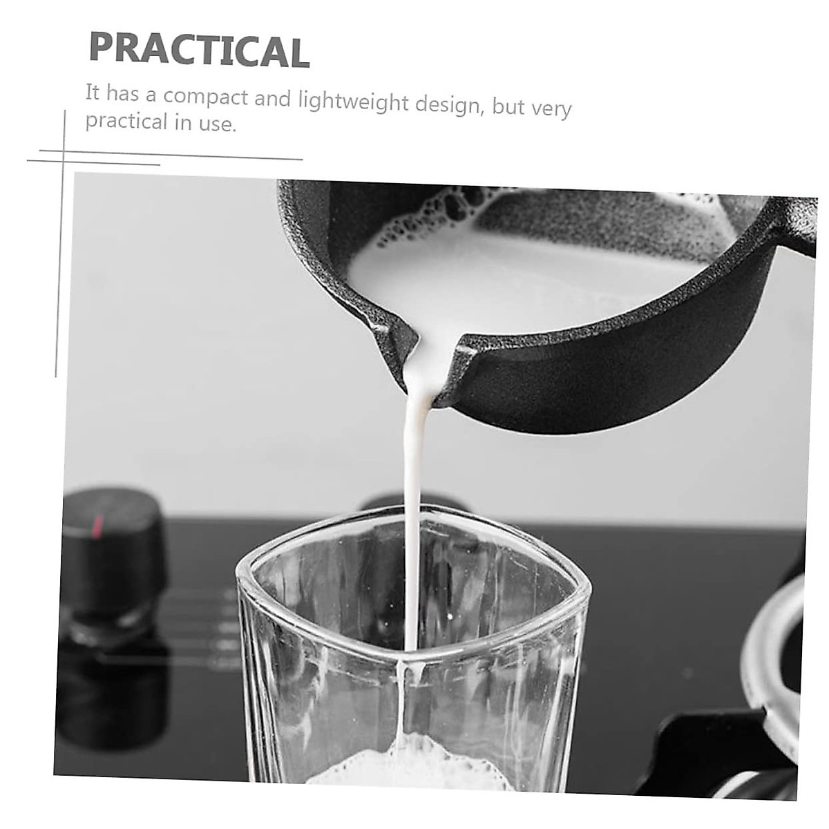 SHOWERORO Mini Hot Oil Pan Butter Warmer Pot Baking Heating Holder Lead Melting Pot Milk Pan Pasta Pot Milk Saucepan Cast Iron Pot Omelette Pan Frying Pan Small Tools Baby Wooden With Cover