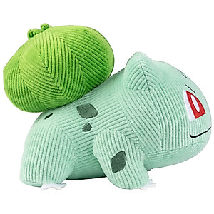 Pokémon 8" Bulbasaur Corduroy Fabric Plush - Limited Edition - Officially Licensed - Authentic Soft Stuffed Animal Toy Figure - Valentine's Day & Easter Basket Stuffer Gift for Kids, Boys, Girls - 2+