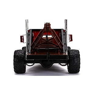 Fast & Furious Presents: Hobbs & Shaw Hobbs' 1:24 Custom Peterbilt Truck Die-cast Car, Toys for Kids and Adults