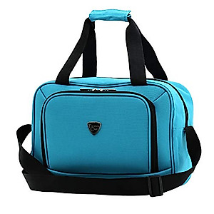 Travelers Club Sky+ Luggage Set,Expandable, Teal, 5 Piece