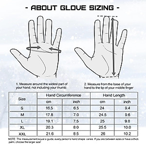 Winter Sheepskin Leather Gloves for Women, Warm Touchscreen Texting Gloves with Thermal Cashmere Lining, Cold Weather Gloves for Driving Motorcycle Outdoor Sports(Black-M)