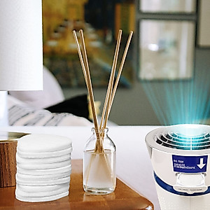 Ulrempart Refill Pad Compatible with Homedics Humidifier Essential Oil Diffuser | Essential Oil Replacement Microfiber Pad | Triangle Oil Tray Pad | White 30-Pack