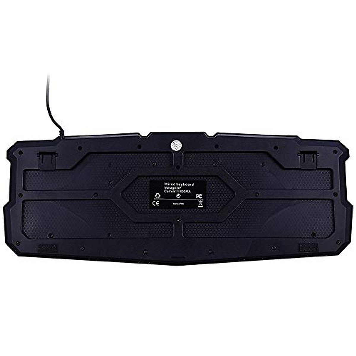 FidgetFidget Bilingual M-200 USB Wired 3 Colors Russian English Backlight Gaming Keyboard