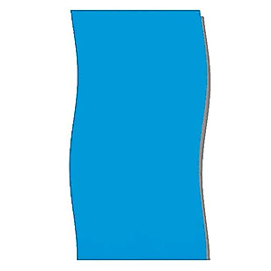 Aquarian Phoenix 18 Foot by 52 Inch Steel Frame Outdoor Above Ground Pool with Pump, Ladder Kit, Sand Filter, Pool Liner, and Skimmer, Gray