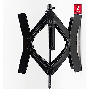 Liphontcta RER Wheel tire Chock, 2 Sets, for RV Safety, levering System, Heavy Duty Garden Sculpture Outdoor Decoration