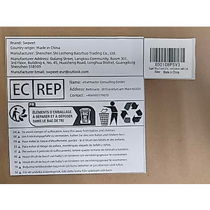 Swpeet 320Pcs 16 Mixed Self Drilling & Self Tapping Screws Wood Screws Assortment Kit, Multi-use Perfect for Wood Screws, Sheet Metal Screws, and Drywall Screws