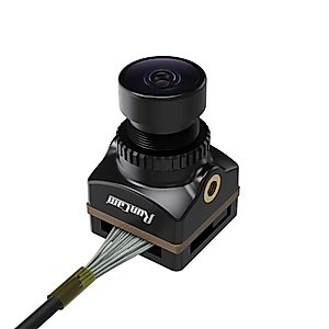 RunCam Split 4 4K FPV Camera with FOV 140° Low Latency, DC 5-20V Nano HD Recording 16:9/4:3 NTSC/PAL Switchable Version for FPV Drone, Black