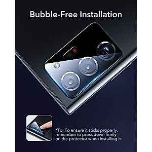 ESR Camera Lens Protector Compatible with Samsung Galaxy Note 20 Ultra [Scratch-Resistant] [Fingerprint-Resistant] [Ultra-Thin] Tempered Glass Camera Protector for Galaxy Note 20 Ultra, 2-Pack