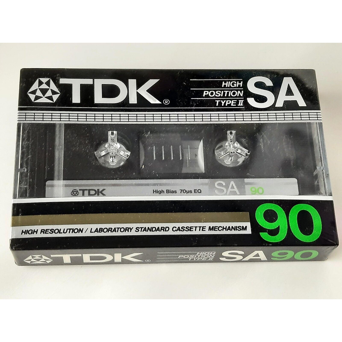 TDK SA 90 minute Super High Resolution Type II Audio Cassette Tape