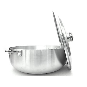 Uniware Super Quality Aluminum Caldero/ Stock Pot with Aluminum lid, Thickness 3mm (13 Quart)