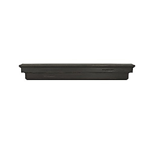 Pearl Mantels 497-60-20 Celeste Mantel Shelf, 60", Espresso Finish