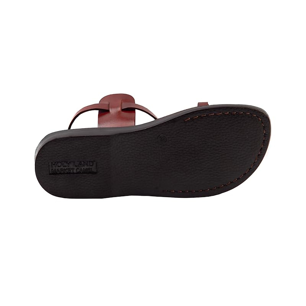 Holy Land Market Unisex Adults/Children Genuine Leather Biblical Sandals/Flip Flops/Slides/Slippers (Jesus - Yashua) Yashua Style II