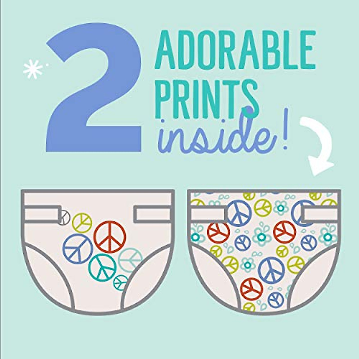 Seventh Generation Baby Diapers Size 5 Diapers Protection Diapers Chlorine Free Size 5, 132 Count