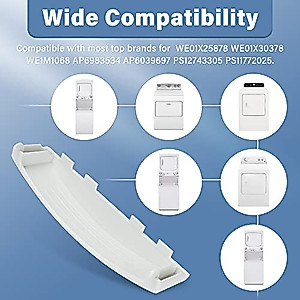 ANTOBLE WE01X30378 Dryer Door Handle Compatible with GE General Electric WE01X25878 WE1M1068 PS11772025 Clothes Laundry Dryer Solid Stackable Handle Replacement Part