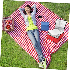 UTHCLO 1pc Insulation Bags Insulated Cooler Bag Pizza Insulation Tote Pizza Bag Reusable Shopping Bags Food Warmer Bag Reusable Bag Heater Bag for Bento Car Non-woven Fabric