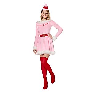 Spirit Halloween Elf Adult Jovie Dress Costume - L | Officially Licensed | Theatrical Outfit | Funny Costume | Elf Outfit