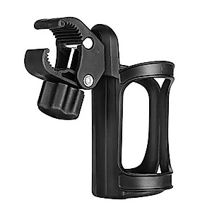 Accmor Stroller Cup Holder, Bike Cup Holder, 360 Degree Rotatable Cup Holder for Stroller, Bike, Wheelchair, Walker, Scooter, Universal Cup Holder for Uppababy Strollers, 2 Pack