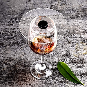 TMKEFFC Smoking Gun Cup Covers Pack of 2, Lids for Cocktail Drinks Handy Smoke Infuser Accessories, for Wine-Cups Goblet Glasses Tumblers Mugs Bowls Diameter Below 4.7"