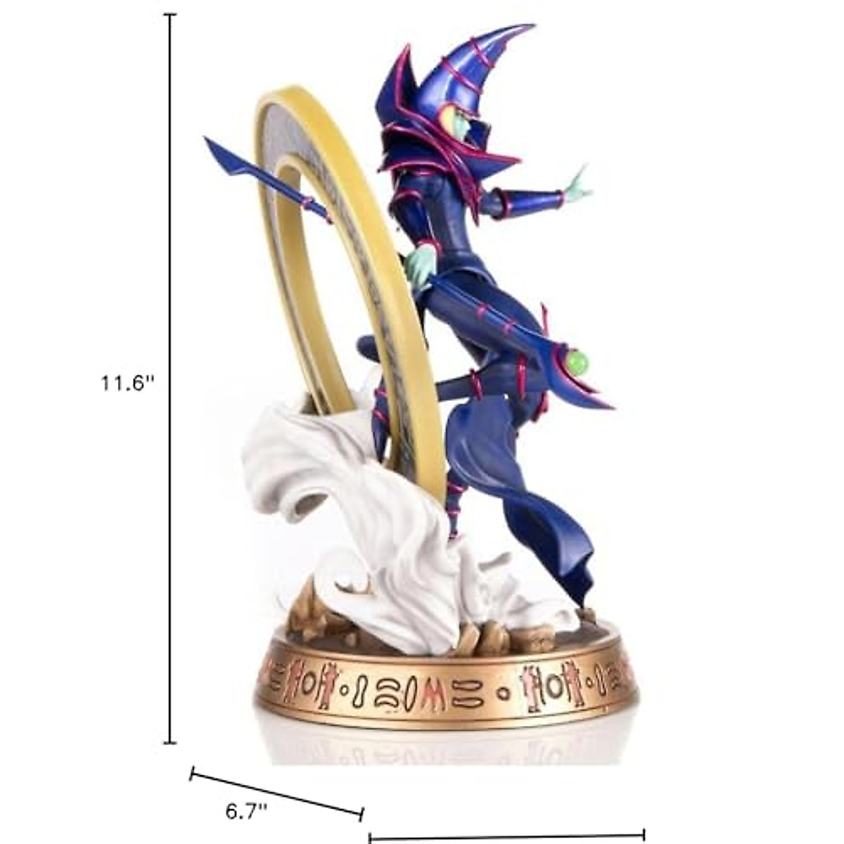 First 4 Figures Yu-Gi-Oh! Dark Magician PVC Statue (Blue Variant), 12 inches