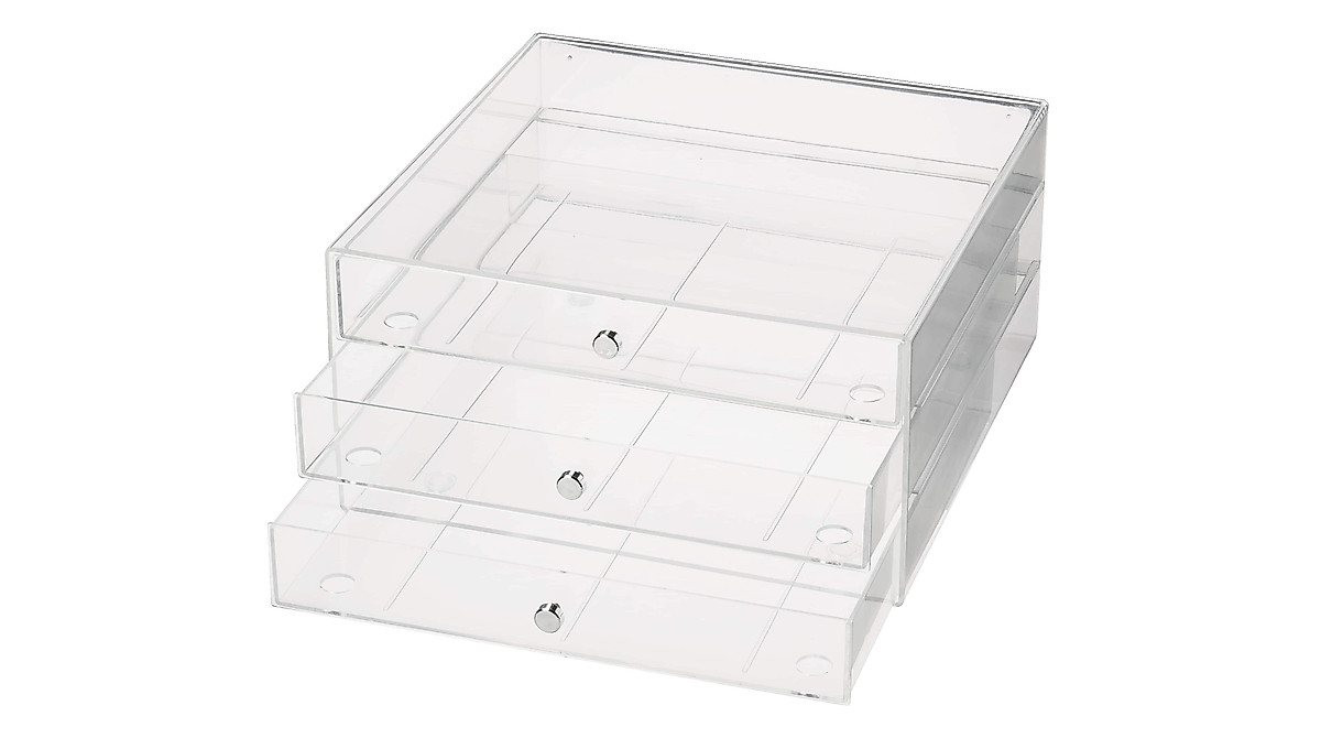Simply Tidy 3-Drawer Organizer - Clear Craft Storage Pack