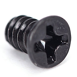Screw 100PCS 3.5" Hard Drive Tray Computer Chassis Hard Disk Black Screw Computer Chassis Hard Disk Screw for PC