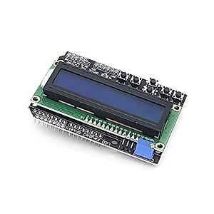 LCD Keypad Shield LCD1602 LCD 1602 Module Display for Arduino ATMEGA328 ATMEGA2560 Raspberry pi UNO Blue Screen