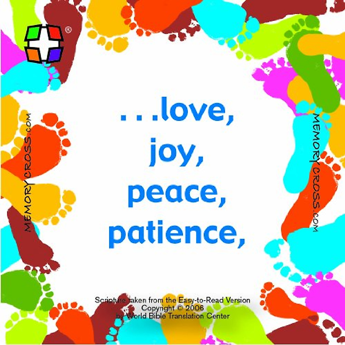 Fruits of the Spirit Origami Folding Card 24/pk Item 10204