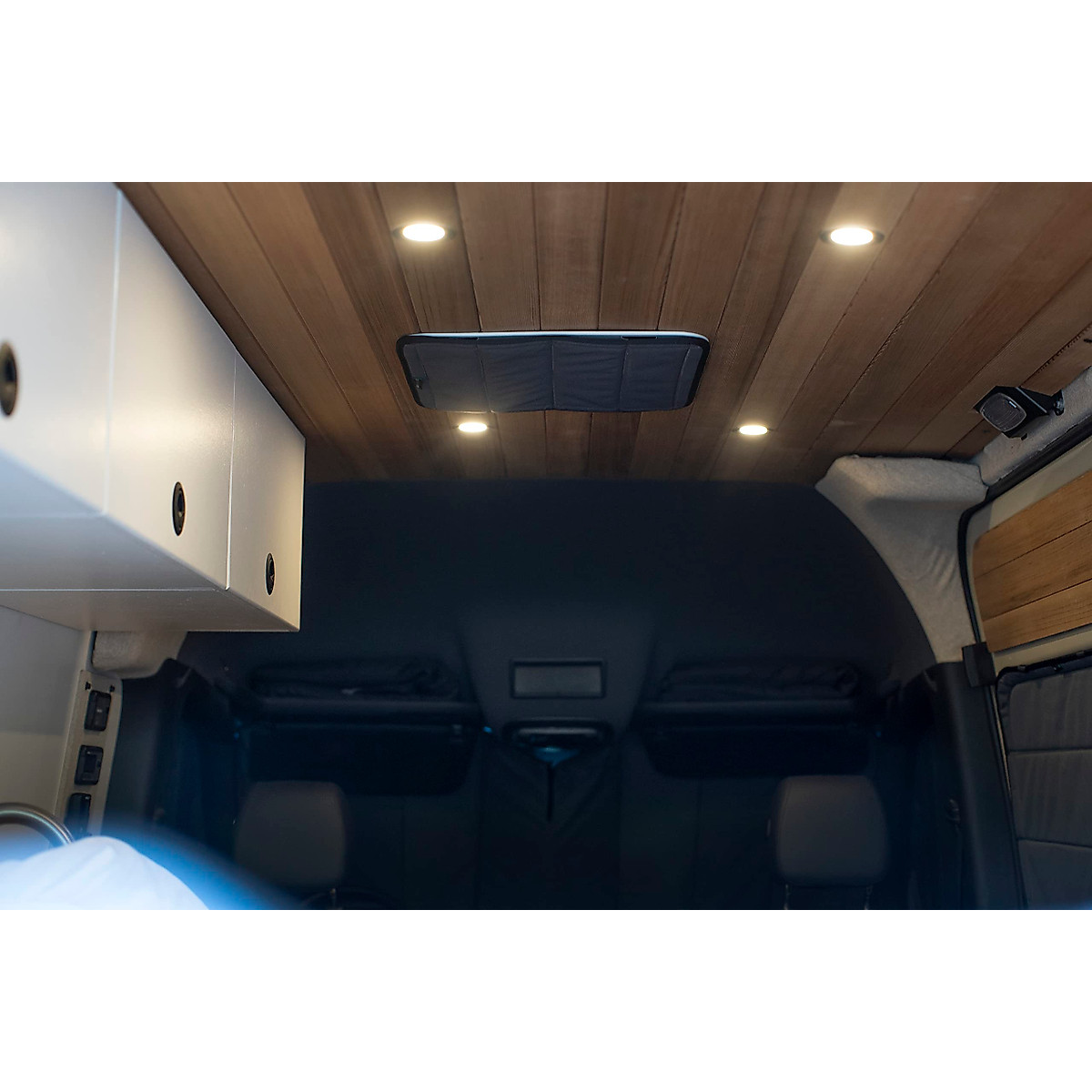 VanEssential Magnetic Insulated Roof Vent Sun Cover for MaxxAir Fan, Fantastic Fan 16.5" x 16.5" (CHARCOAL GRAY)