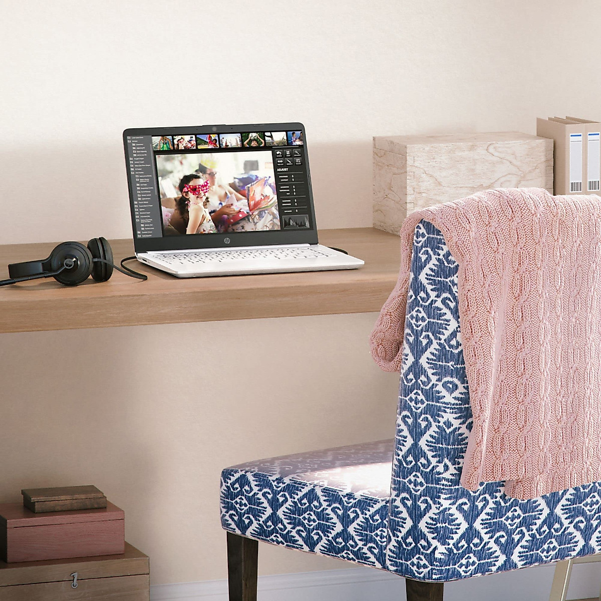 HP Stream 14inch HD Touchscreen Display Laptop, Intel Celeron N4020 Processor, 8GB DDR4 Memory, 128GB Storage (64GB eMMC+64GB Card), WiFi, Bluetooth,1-Year Microsoft 365, Win11, Snow White, W/GaLiMu