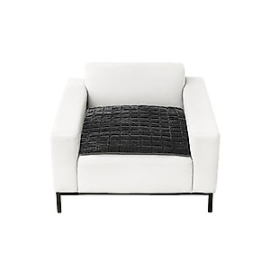 Allisandro Waterproof Dog Blanket,Thick and Non Slip Dog Bed Sofa Cover Pet Mat for Couch Sofa Bed Furniture & Small, Medium, Large Dogs, Grey, 30 x 20 Inches