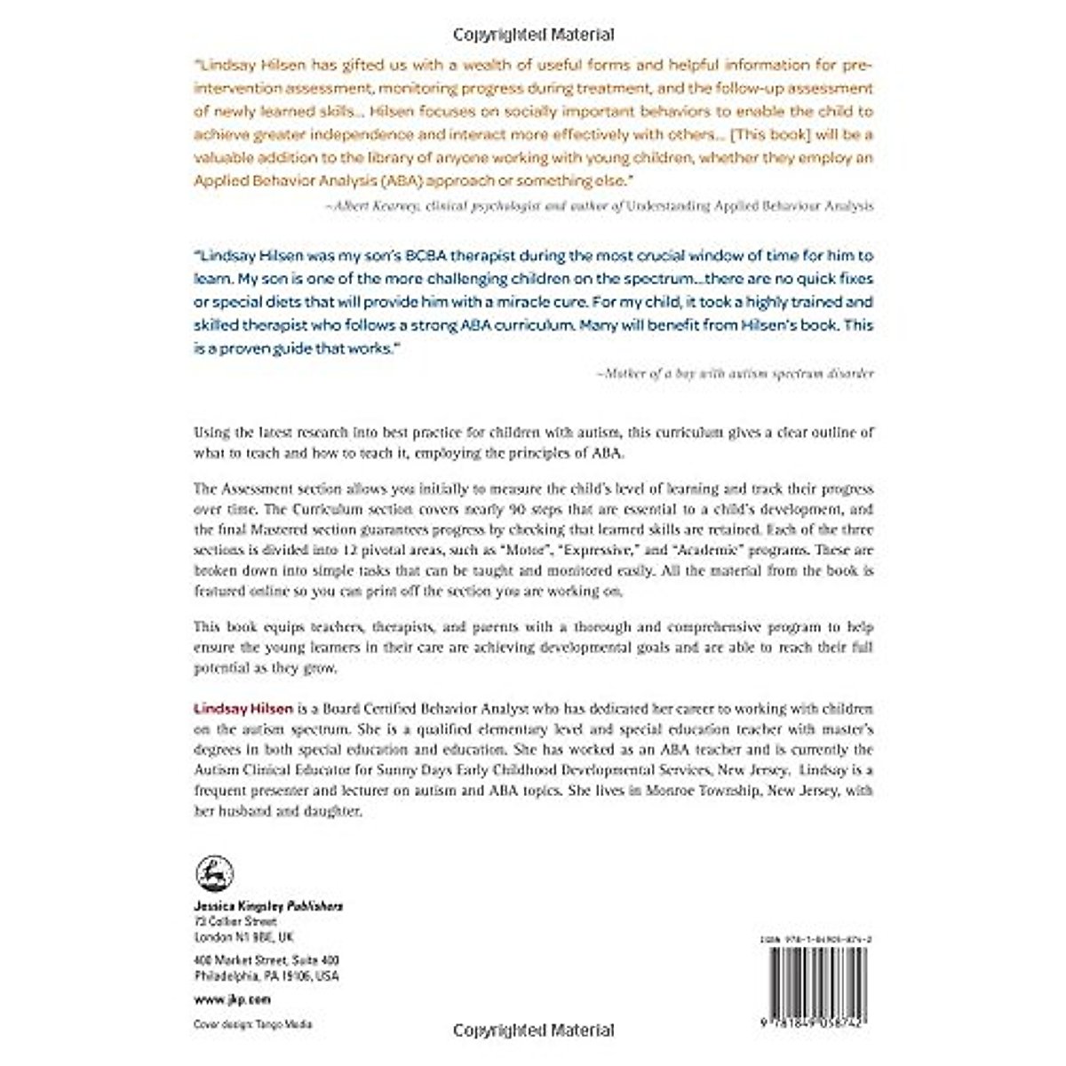 A Step-By-Step Curriculum for Early Learners with an Autism Spectrum Disorder [With CDROM]