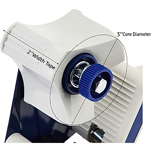 Amazon Basics Packaging Tape Dispenser Gun for 1.88-Inch Wide Packing Tape/3-Inch Inner Paper Core
