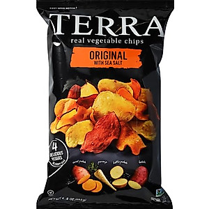 Terra Vegetable Chips, Original Chips with Sea Salt, 6.8 Oz