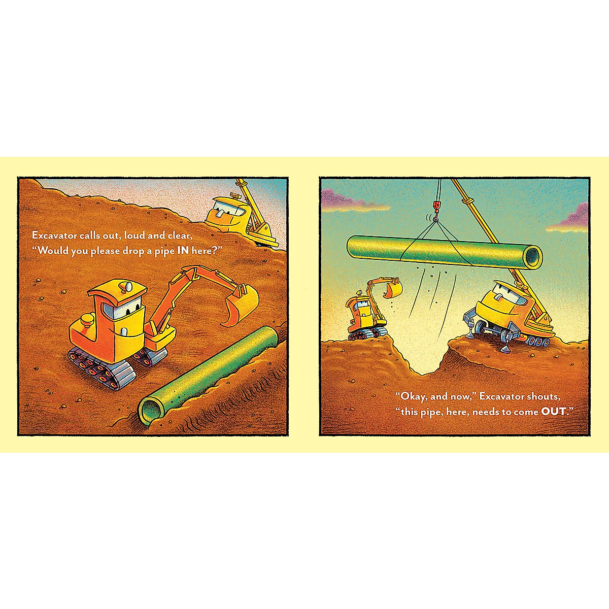 Crane Truck's Opposites: Goodnight, Goodnight, Construction Site